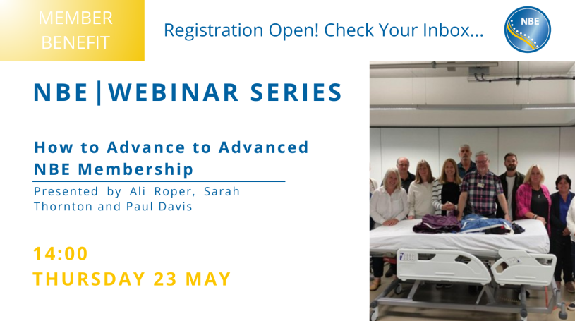 NBE Webinar Series 2024 - 03: How to Advance to Advanced NBE Membership ...